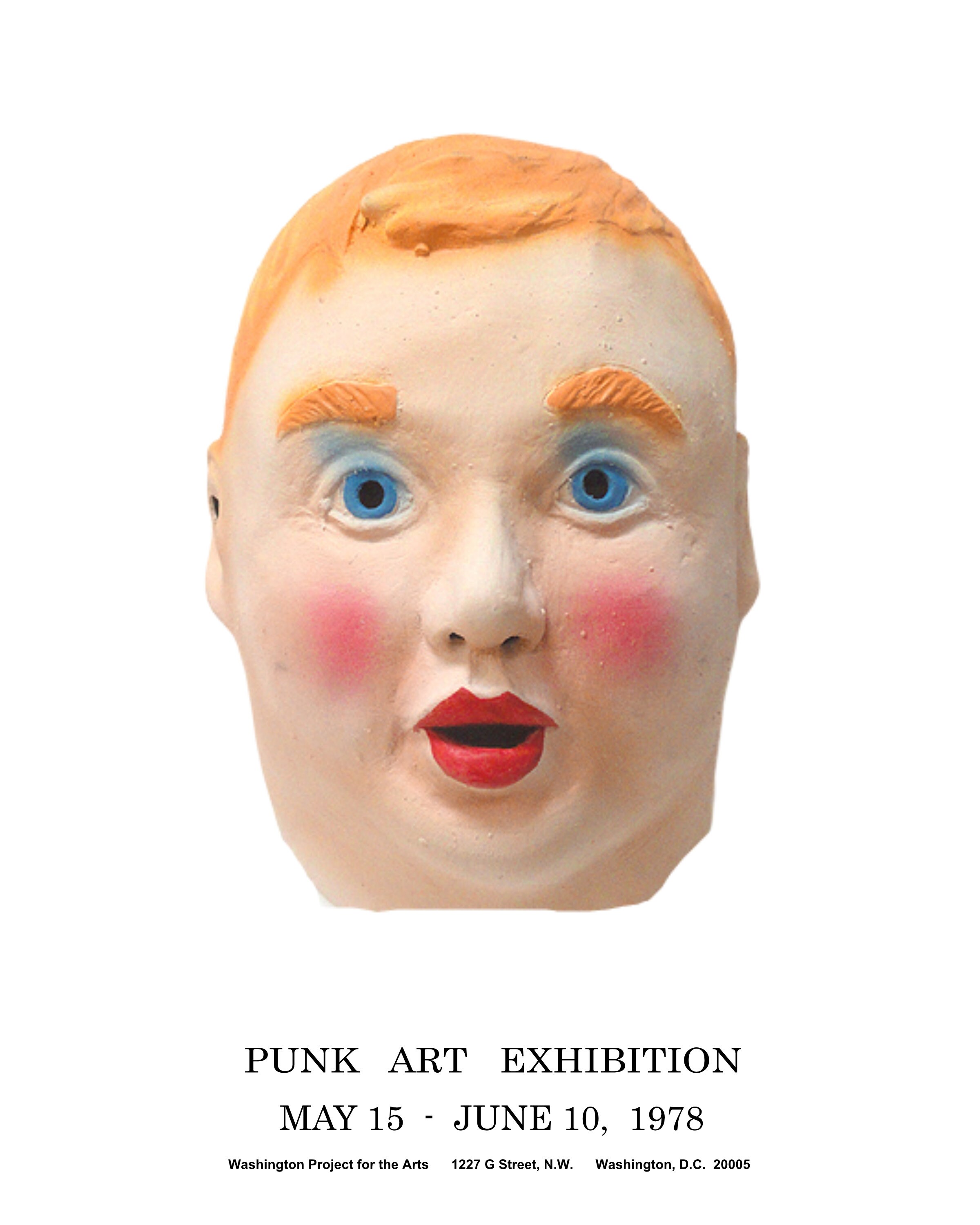 DEVO, Punk Rock, 8x10 Art Print, Booji Boy, Punk Art Exhibition 1978 - Etsy