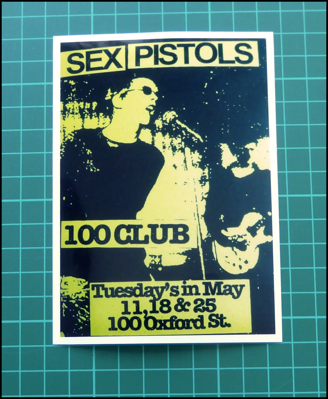Sex Pistols Punk Rock Six Exclusive Glossy Vinyl Promo Etsy