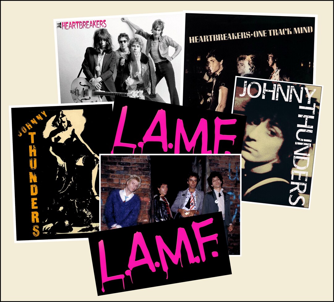 Johnny Thunders & the Heartbreakers - 7 Large Glossy Vinyl Promo ...