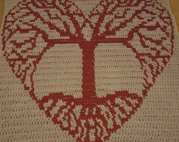 Tree of Life Crocheted Blanket Pattern PDF Digital Download - Etsy Canada