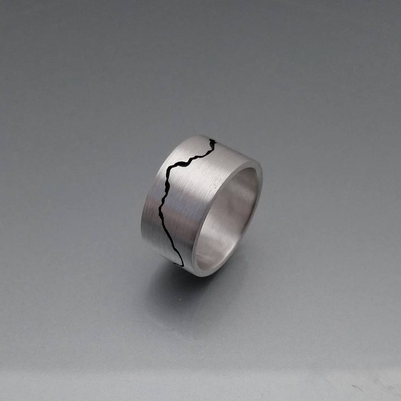 Mississippi River Map Ring Custom Handmade - Etsy