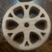 Oak Curved Spoke Wheels pair of 2, Strong Wheels, Solid Wood Wheels ...
