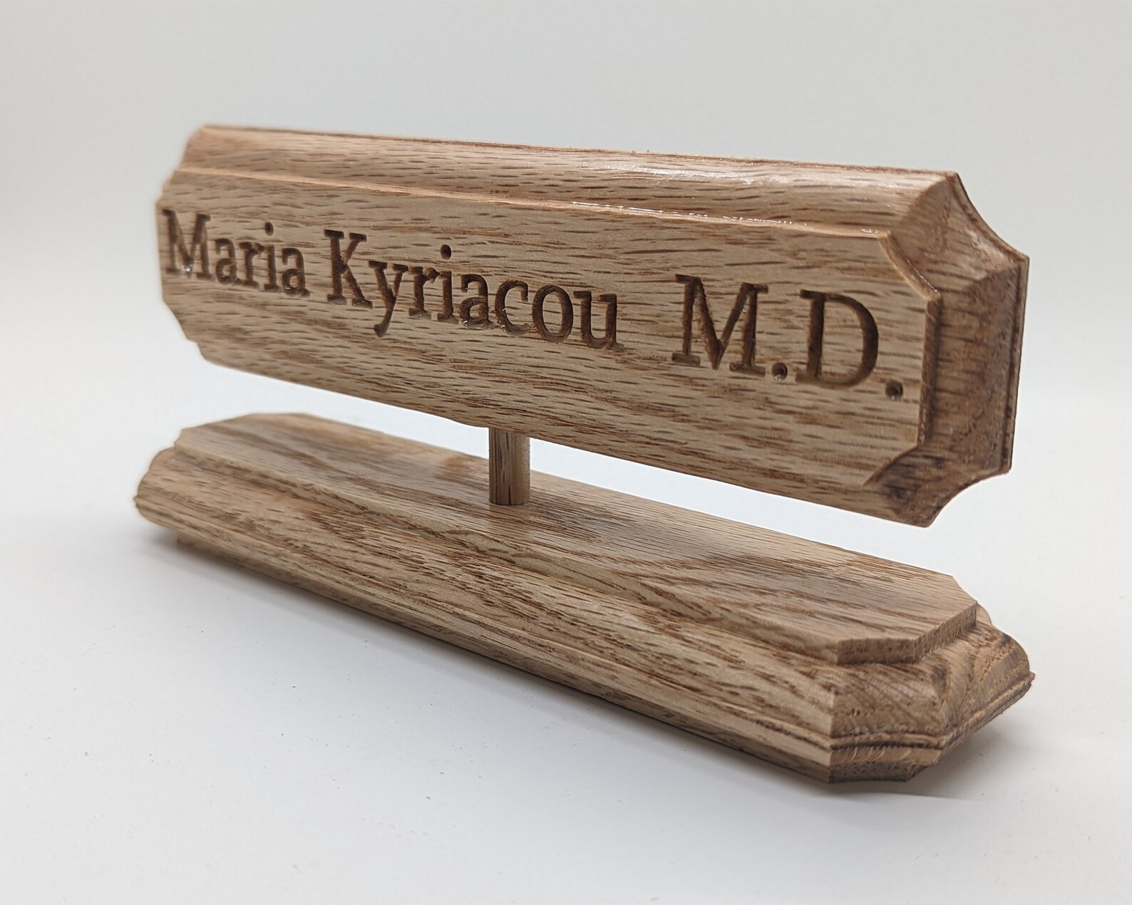 Desktop Name Plate Wooden Name Plate Name Placard | Etsy
