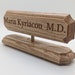 Desktop Name Plate, Wooden Name Plate, Name Placard - Etsy