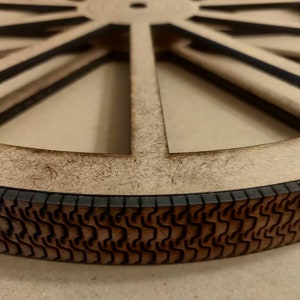 15 Inch Laser Cut Wheels, Wagon Wheels, Canon Wheels, Bike Wheels ...