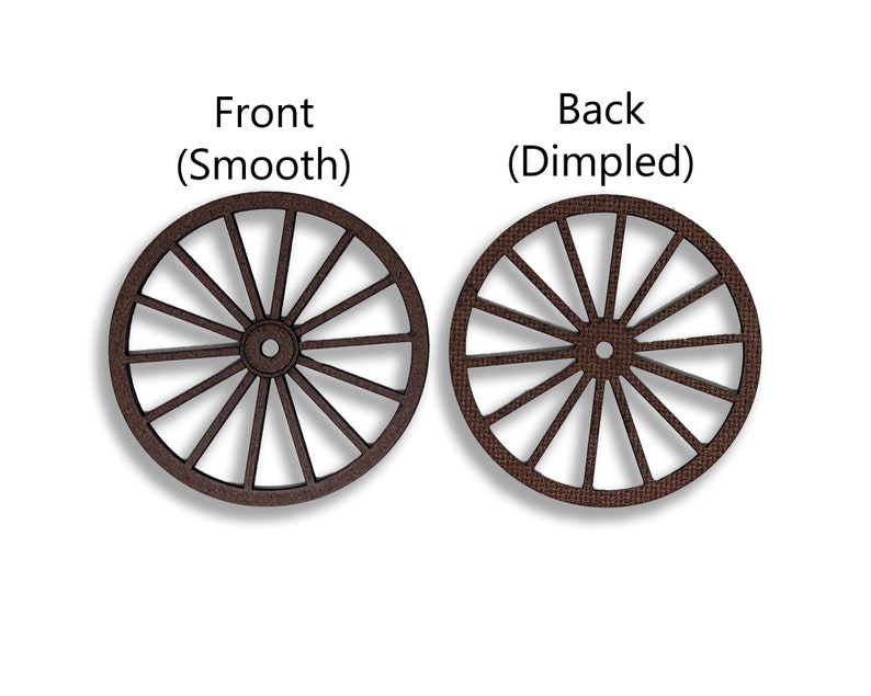 14 Spoke Wheels Wooden Composite Wagon Wheels Paintable - Etsy