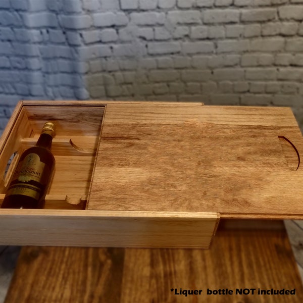 Liquor Box - Etsy