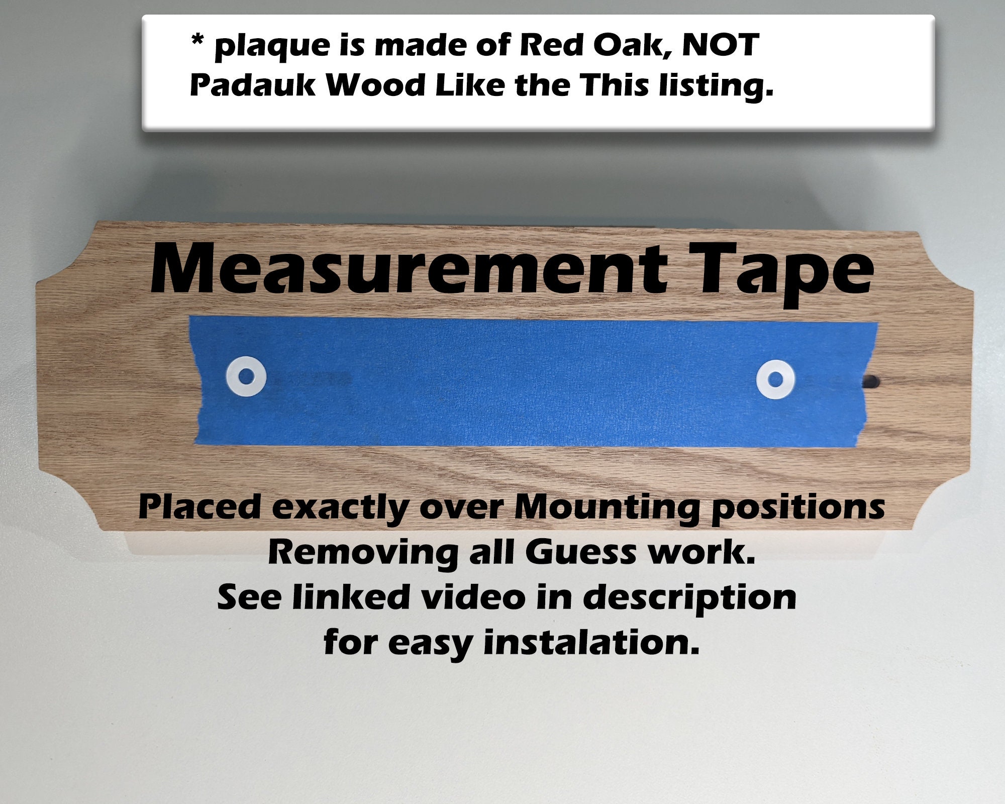 Solid Padauk Plaques Rectangle Plaques Red Plaques Mounting | Etsy