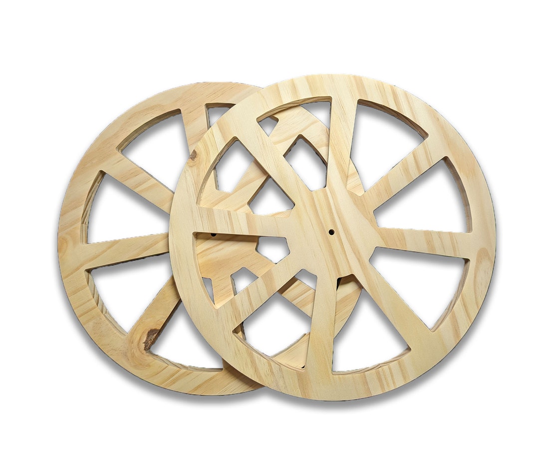 Pine Wagon Wheels: Custom Size 8-spoke Model Wheels (set of 2) - Etsy