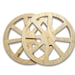 Pine Wagon Wheels: Custom Size 8-spoke Model Wheels (set of 2) - Etsy
