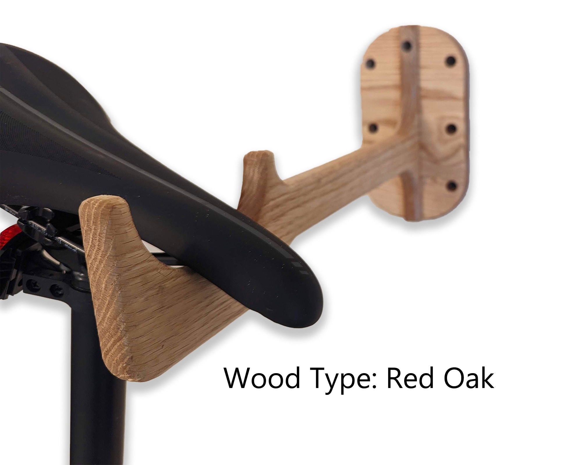 The Quick Rack large Minimalist Hardwood Bike Rack | Etsy