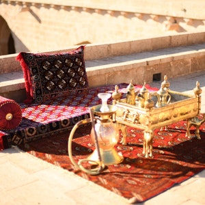 TURKMEN Bukhara Oriental Seating - Majlis - Toshak - Bukhara - Silky ...