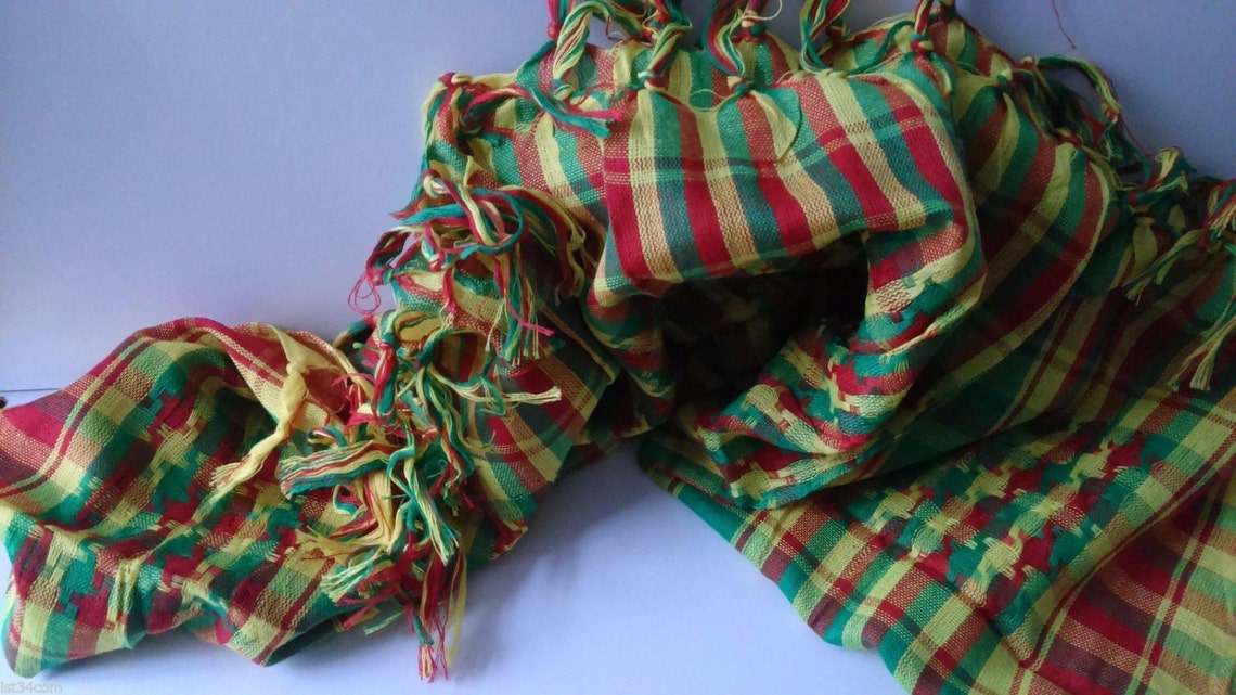 Red-green-yellow Rojava SCARF KURDISH Scarves Shemagh Keffiyeh - Etsy