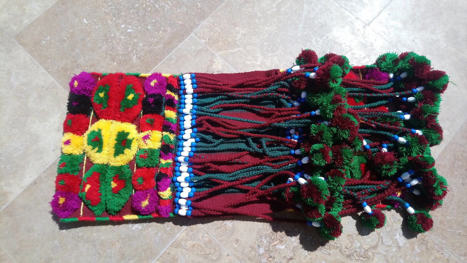 Kurdish Wall Hanging, Handwoven, Wall Decor, Ethnic Vintage Tapestry ...