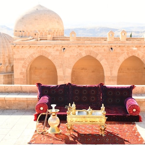AFGHAN Bukhara Oriental Seating - Majlis - Toshak - Bukhara - Silky ...