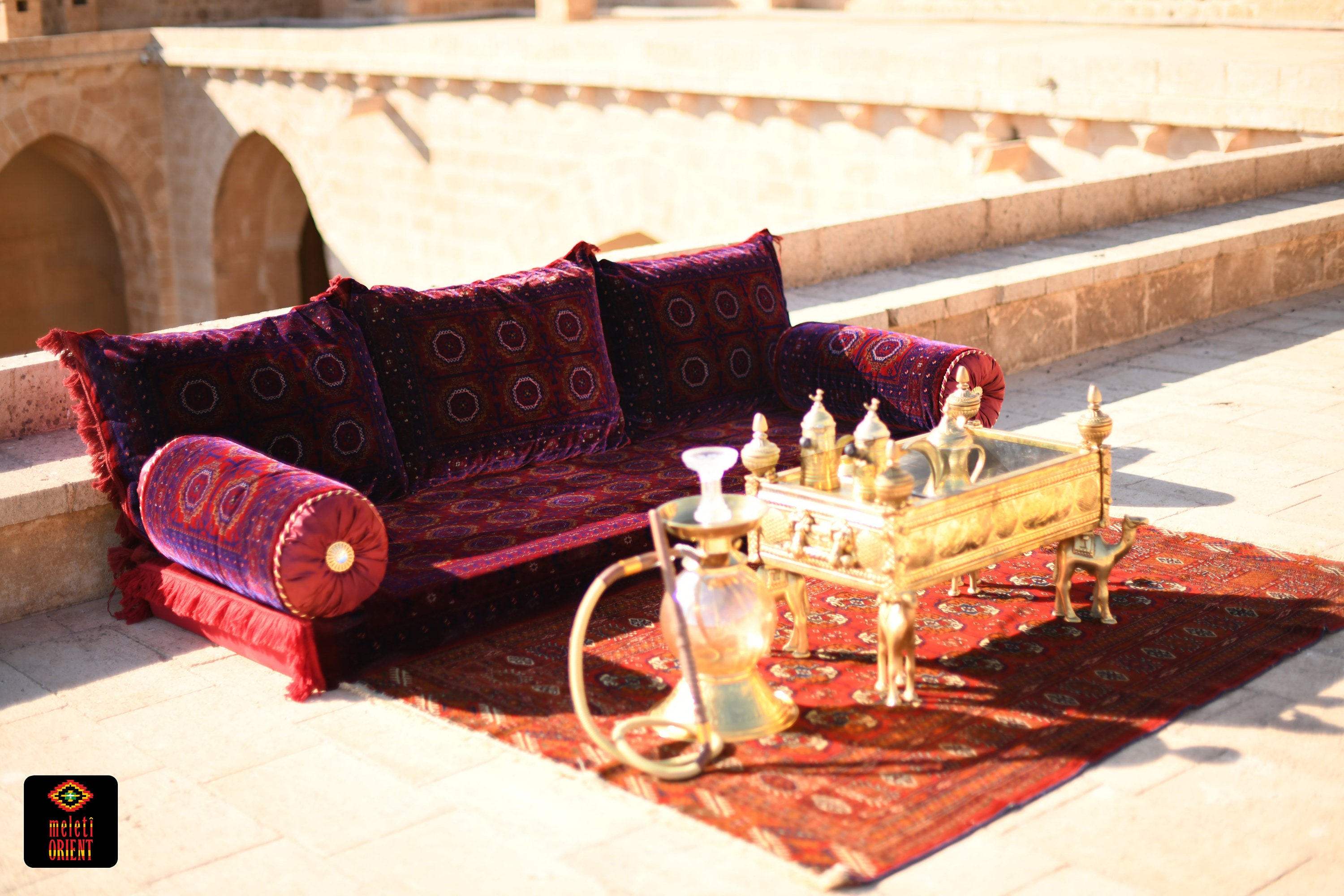AFGHAN Bukhara Oriental Seating - Majlis - Toshak - Bukhara - Silky ...