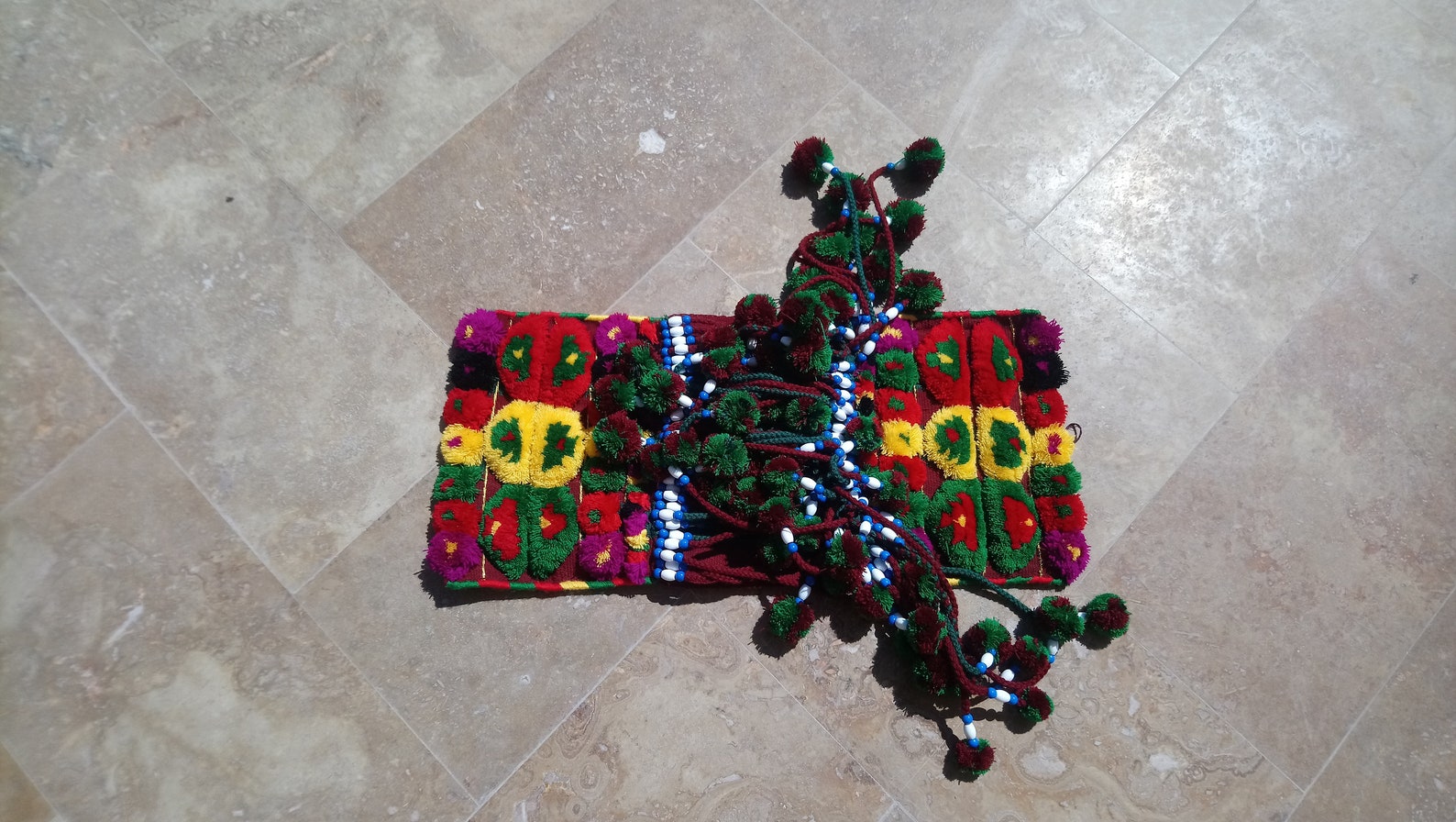Kurdish Wall Hanging, Handwoven, Wall Decor, Ethnic Vintage Tapestry ...