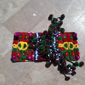 Kurdish Wall Hanging, Handwoven, Wall Decor, Ethnic Vintage Tapestry ...