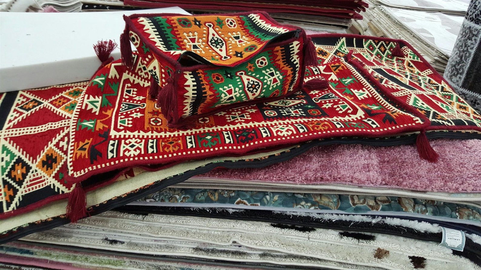 ARABIC Oriental Seating COVER Set . Anatolian . Majlis Rug | Etsy