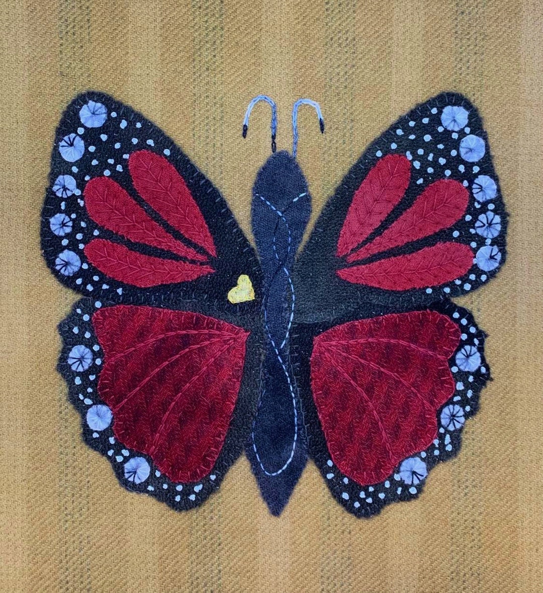 The Entertainer Downloadable Pattern Beautiful Butterflies Block #9 - Etsy