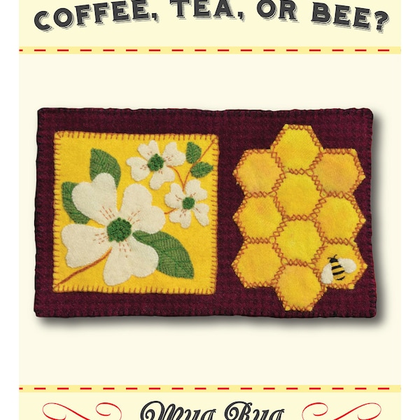 Mug Rug Applique - Etsy