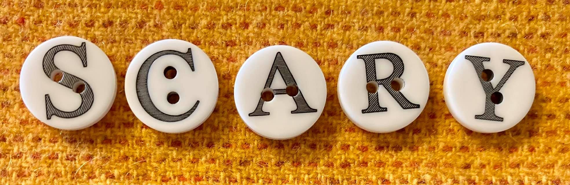 Block 12 SCARY Button Pack - Etsy