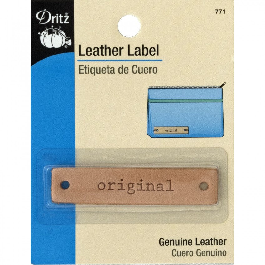Leather Label "original", Rectangle - Etsy