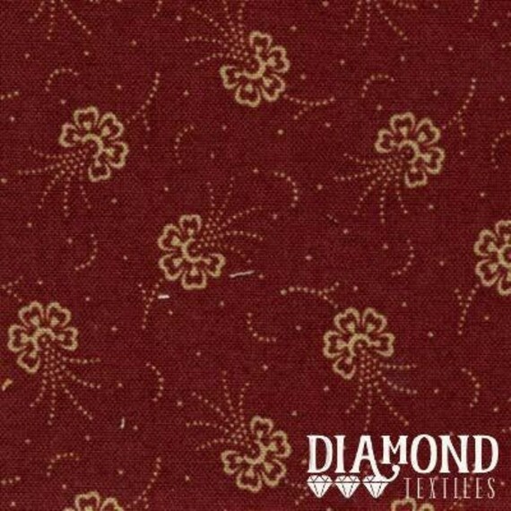 Diamond Textiles Humble Beginnings 1 Red by Buttermilk Basin | Etsy