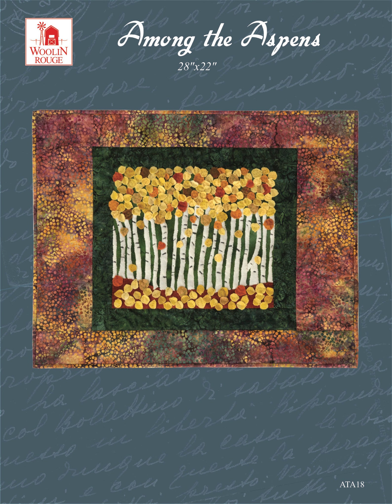 Aspen Trees Wool Applique Folk Art Quilt Pattern - Etsy