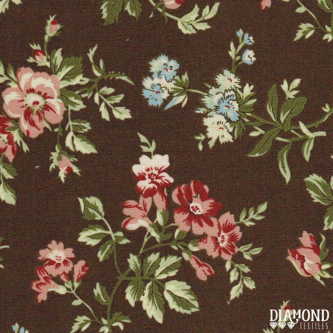 Diamond Textiles Common Thread Fabric Floral - Etsy