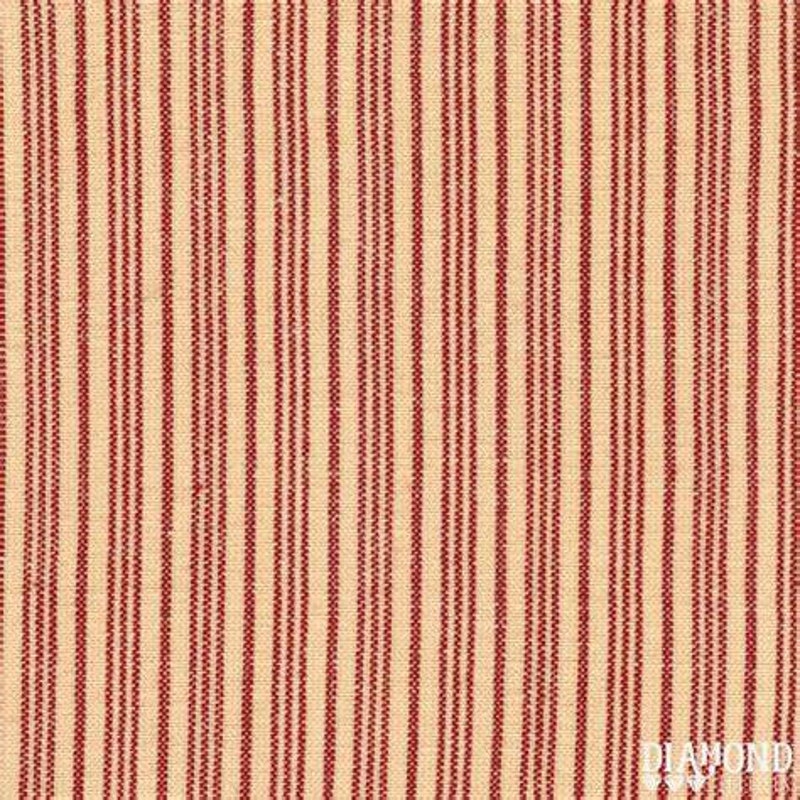 Red Striped Fabric - Etsy
