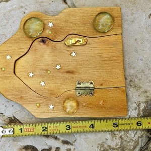 Starry Fairy Door That Opens and Closes, Outside Functional Fairy Door ...