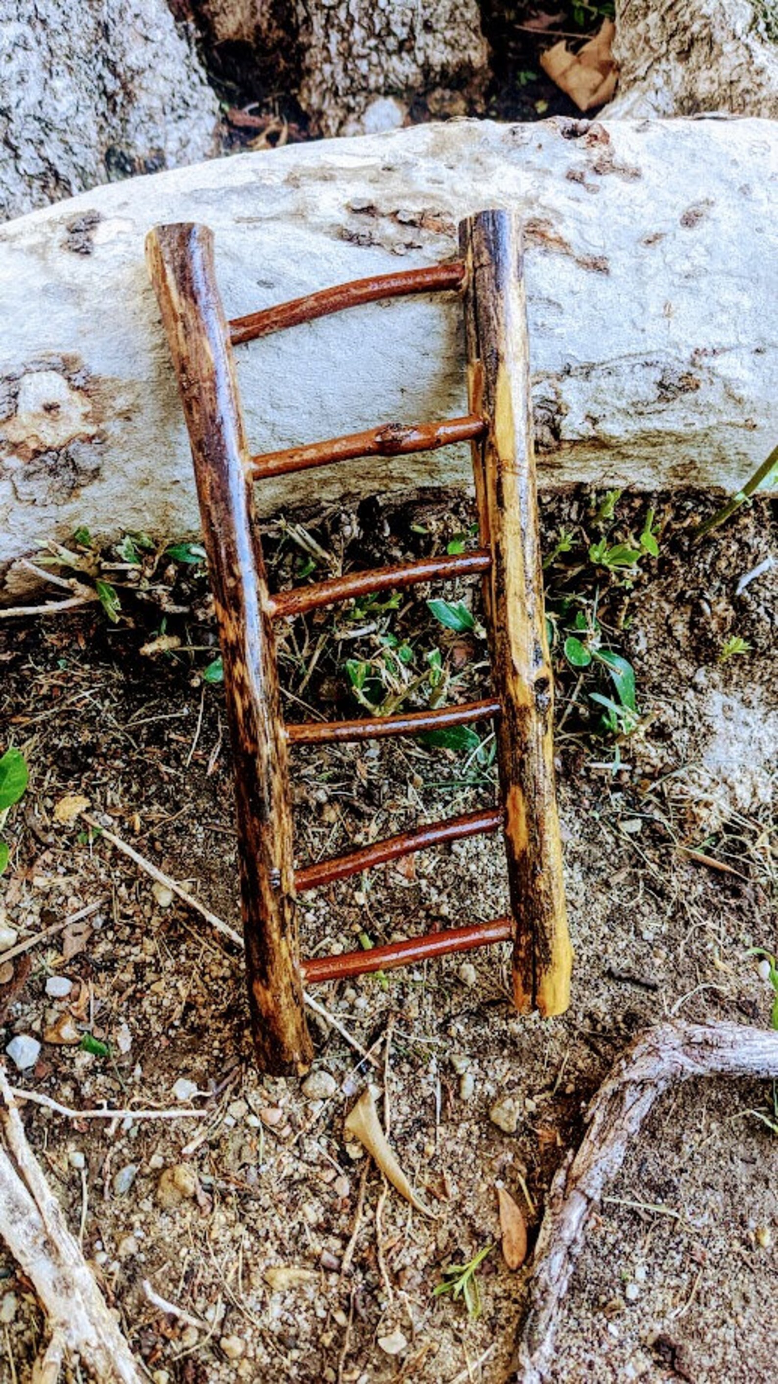 Natural Ladder for Fairy Gardens Handmade of Wood for Sprites - Etsy