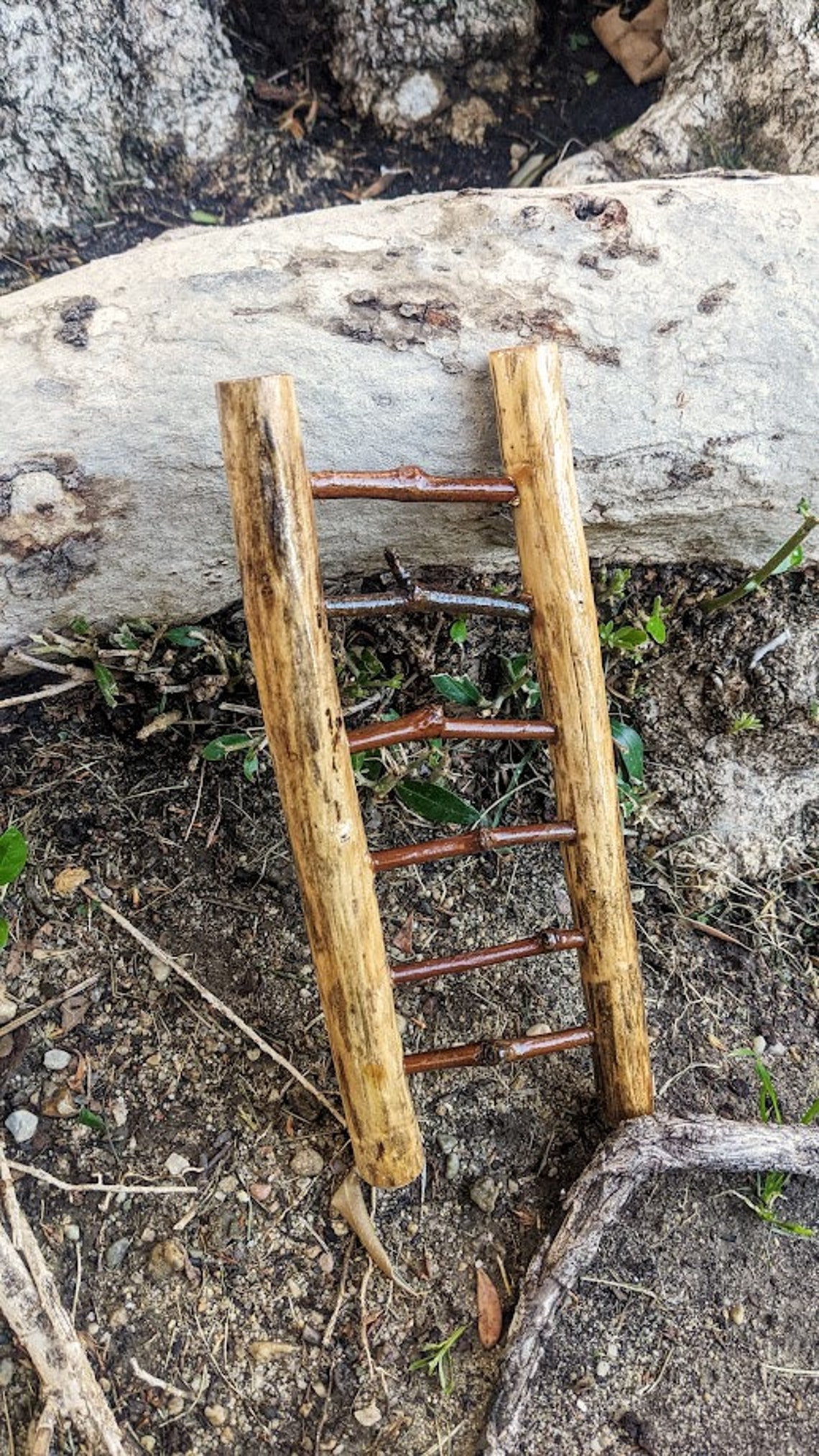 Natural Ladder for Fairy Gardens Handmade of Wood for Sprites - Etsy