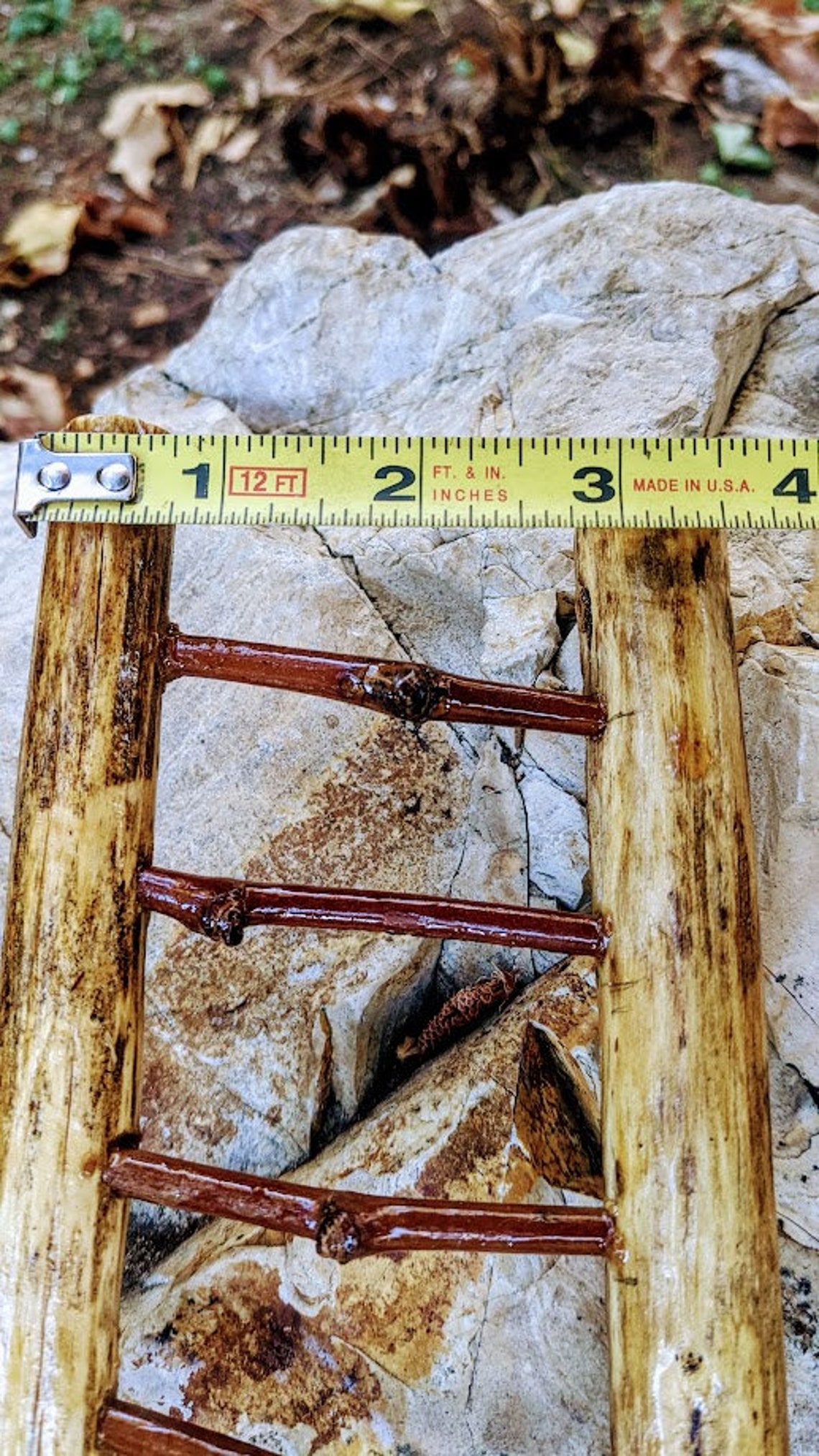 Natural Ladder for Fairy Gardens Handmade of Wood for Sprites - Etsy