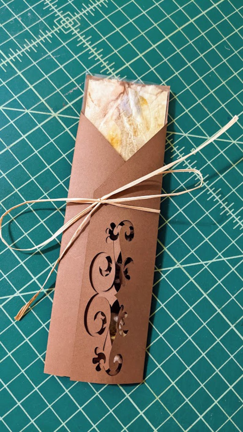 Eco Print Handmade Paper Bookmark Laminated | Botanical Handcrafted ...