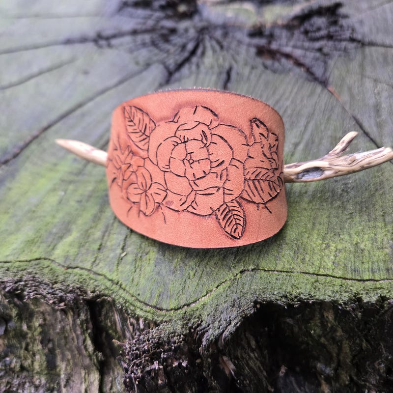Leather Hair Slide - Etsy