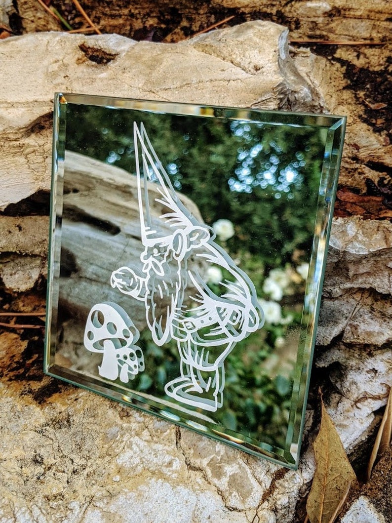 Gnome Car Decal, Gnome Vinyl Sticker - Etsy