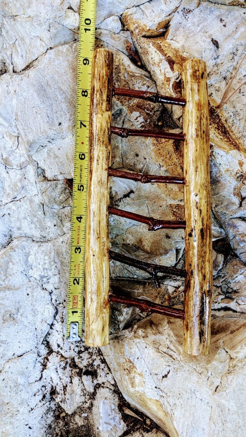 Natural Ladder for Fairy Gardens Handmade of Wood for Sprites - Etsy