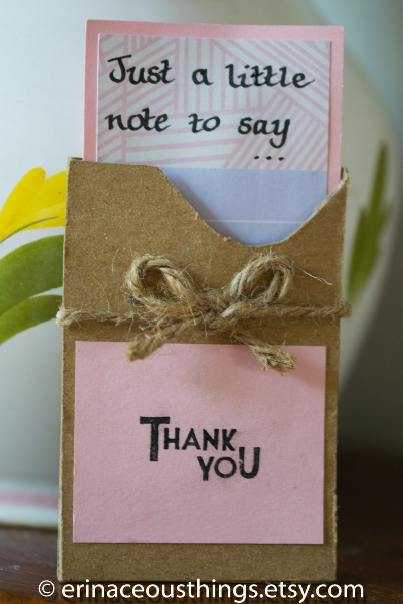 Handmade & Handwritten Thank You Note Cards | Etsy