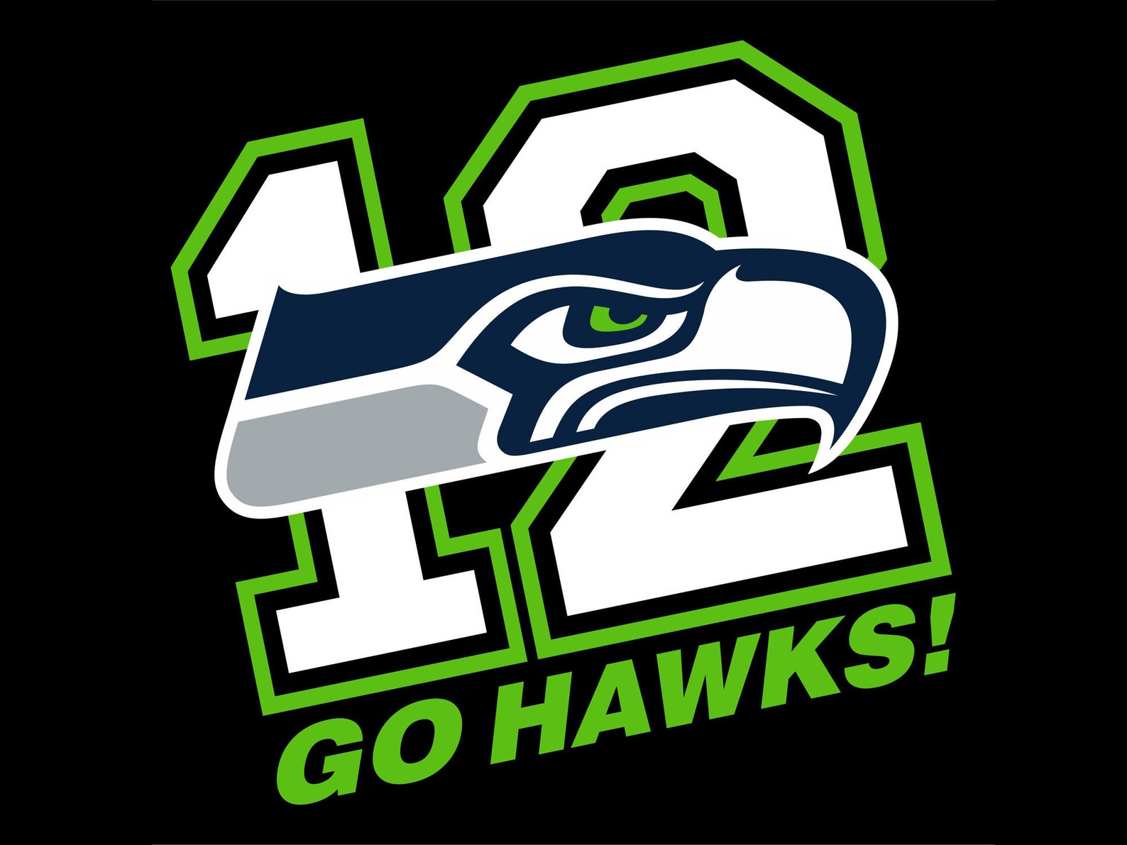 Seattle Seahawks 12th Man Decal Vinyl Car Window Decal 4 | Etsy