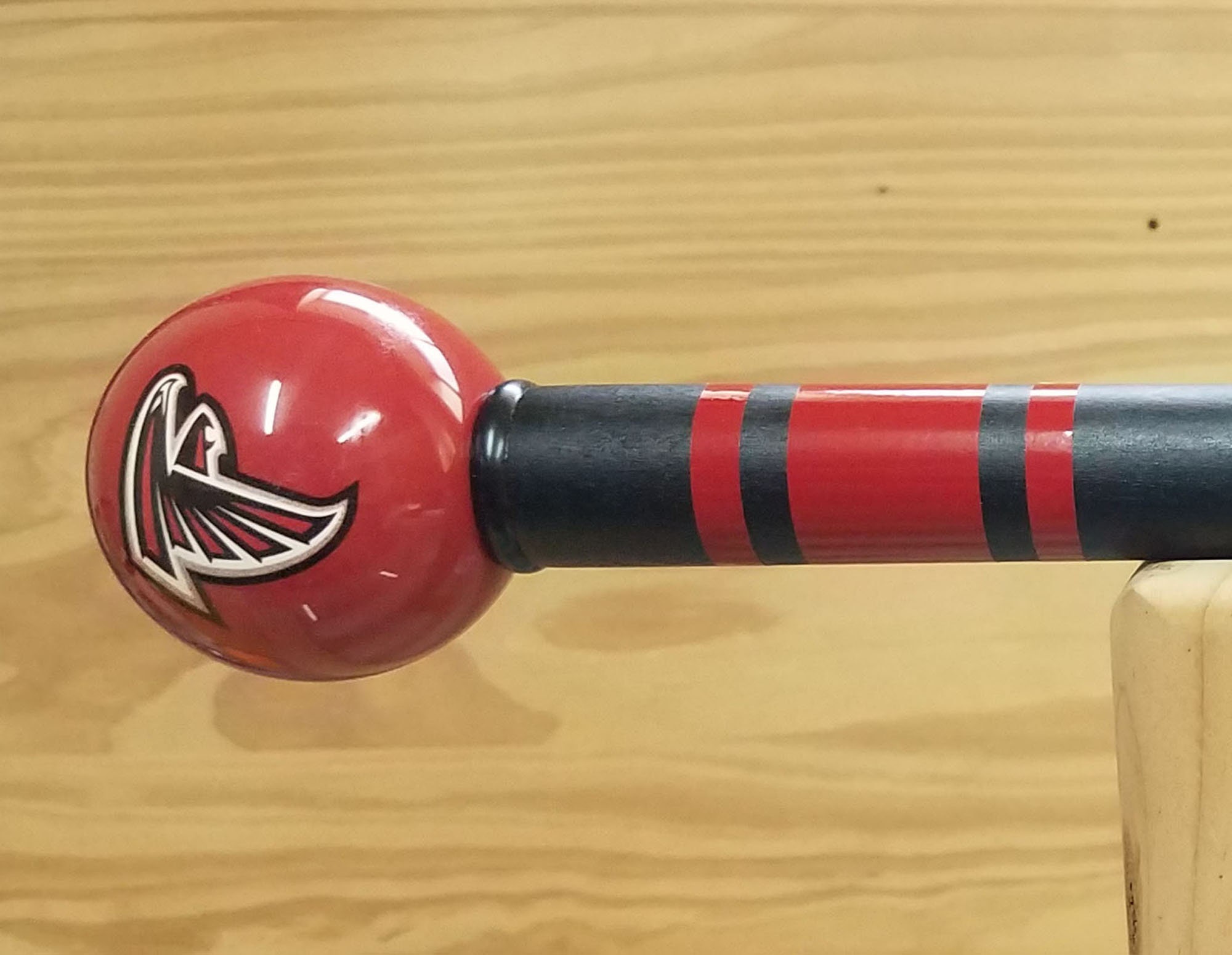 Atlanta Falcons Walking Cane Featuring a Officially Licensed NFL Ball ...
