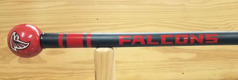 Atlanta Falcons Walking Cane Featuring a Officially Licensed NFL Ball ...