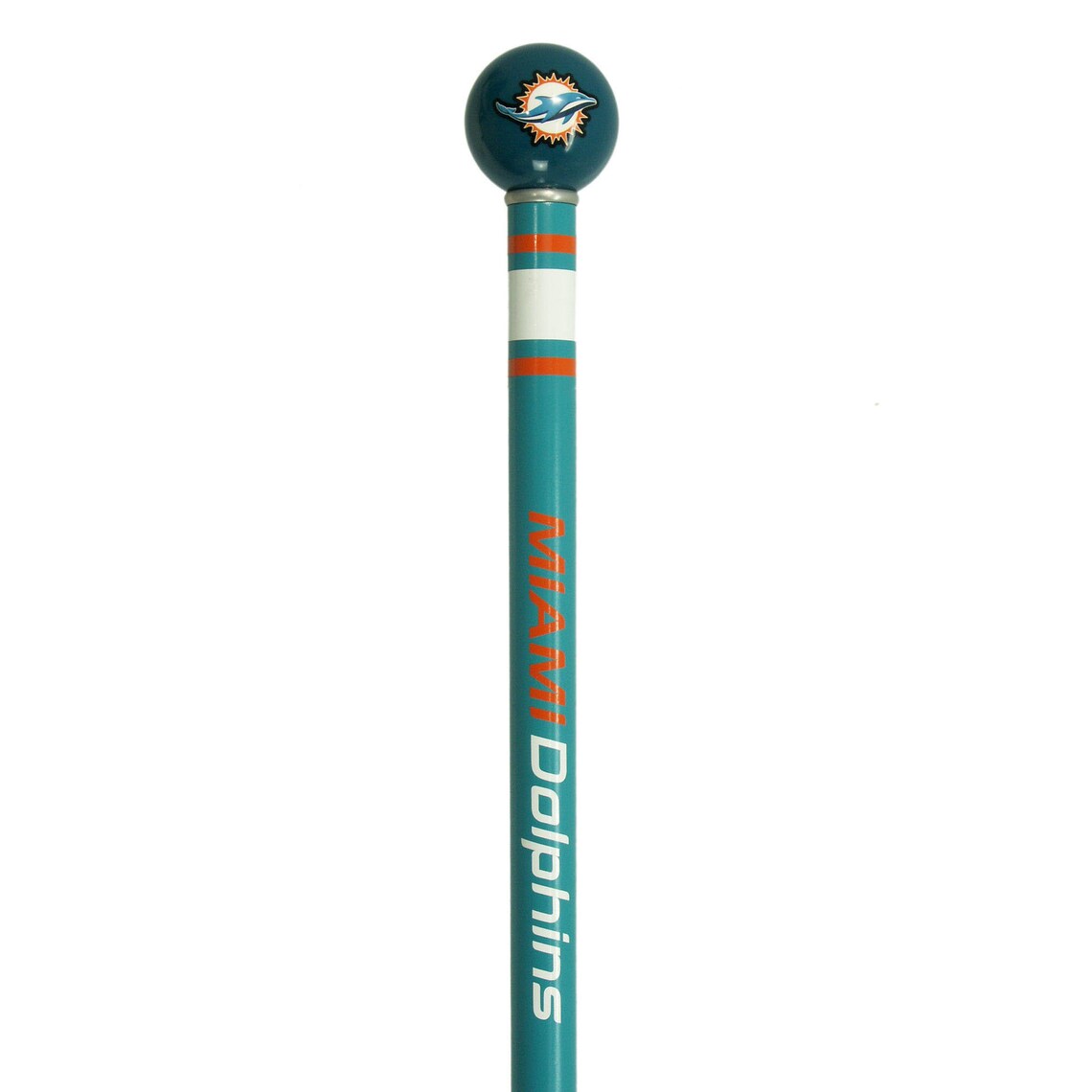 Miami Dolphins Walking Cane Featuring a Officially Licensed NFL Ball ...