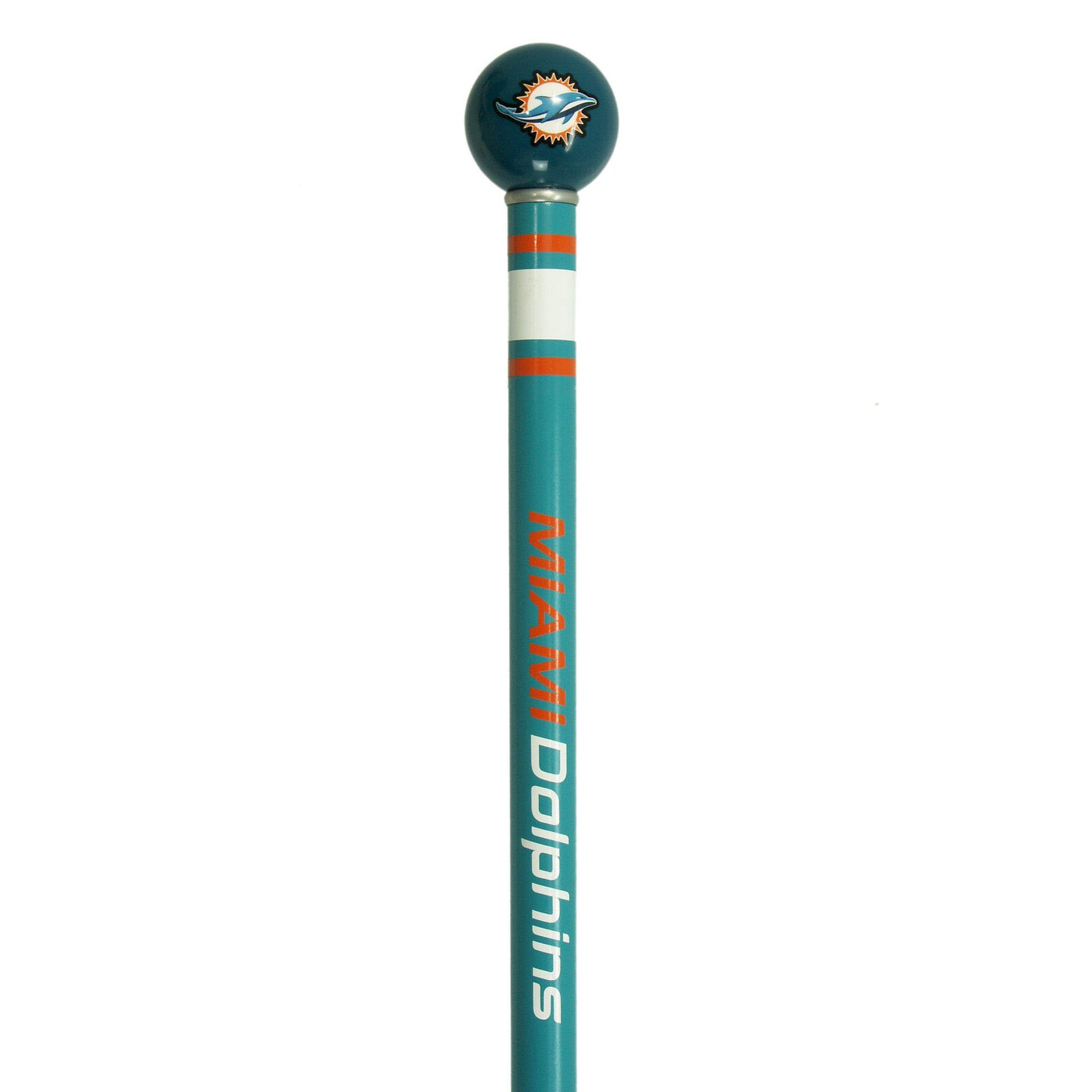 Miami Dolphins Walking Cane Featuring a Officially Licensed NFL Ball ...
