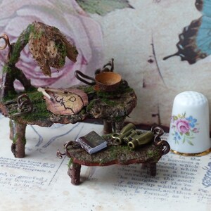 Fairy Table Fairy Miniatures, Fairy Garden, Fairy Furniture, Fairy ...
