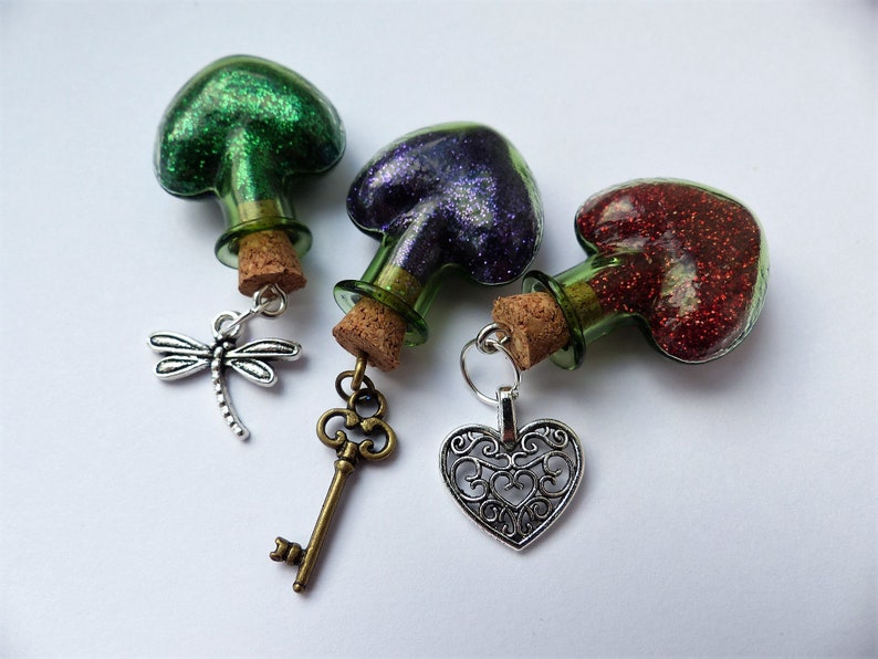 Heart Fairy Dust Good Luck Gift Pendant Jewellery Fairy | Etsy