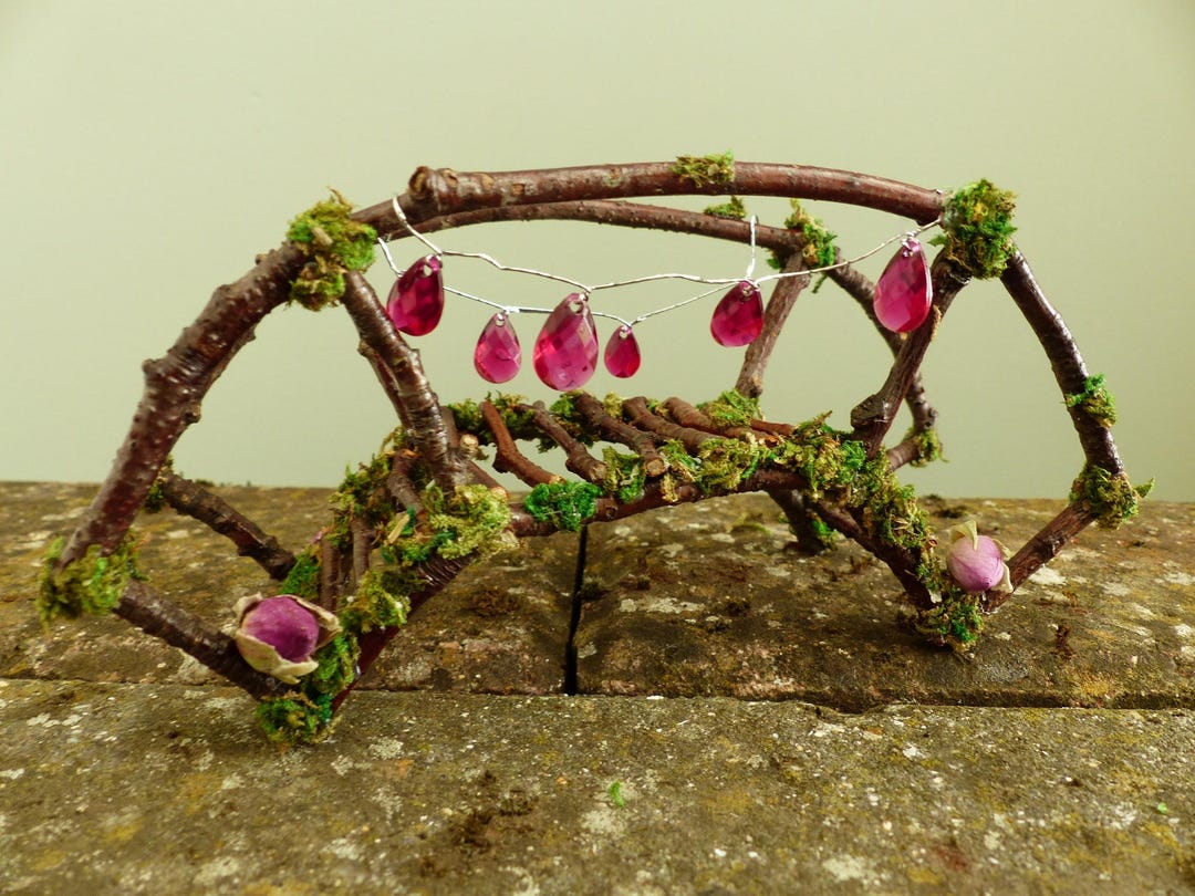 Pink Fairy Bridge Fairy Garden Fairy House Fairy - Etsy UK