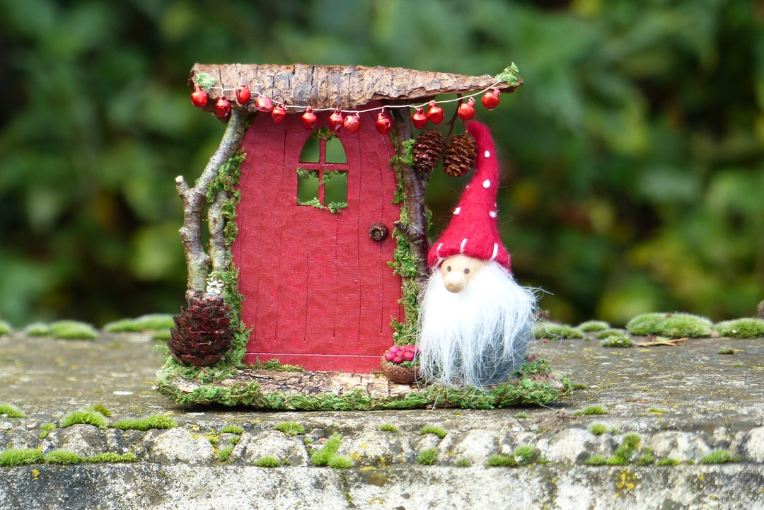 Christmas Elf Door Fairy Door Miniature Door Fairies - Etsy
