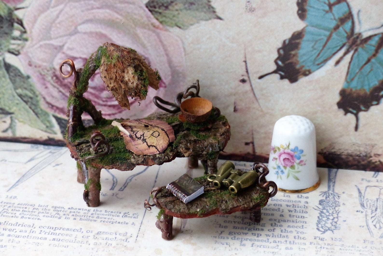 Fairy Table Fairy Miniatures Fairy Garden Fairy Furniture - Etsy
